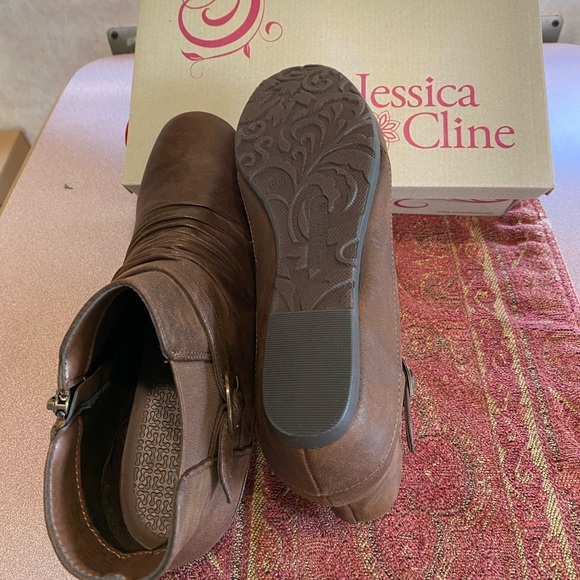 Jessica Cline | Shoes | Jessica Cline No Heel Ankle Boot | Poshmark